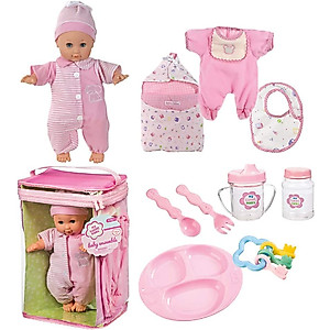 Toysmith My Sweet Baby Magic Baby Bottles, Baby Care Set, and Deluxe Baby Ensemble; Complete Baby Doll Care Set