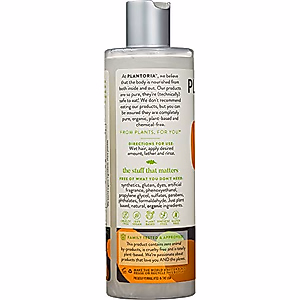 Plantoria Moroccan Argan Oil Shampoo | Plant Based Pure Vegan Organic Anti Dandruff & Frizz Hair Products for Women, Men, Teens, Kids | Natural Hair Shampoo With Coconut, Argan, Jojoba, Vitamin E