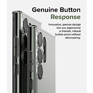 Ringke Air [No-Case Feel] Compatible with Samsung Galaxy S23 Ultra Case, Clear 5G Slim Cover, Transparent Flexible Lightweight Thin Cover Designed for S23 Ultra Case - Clear