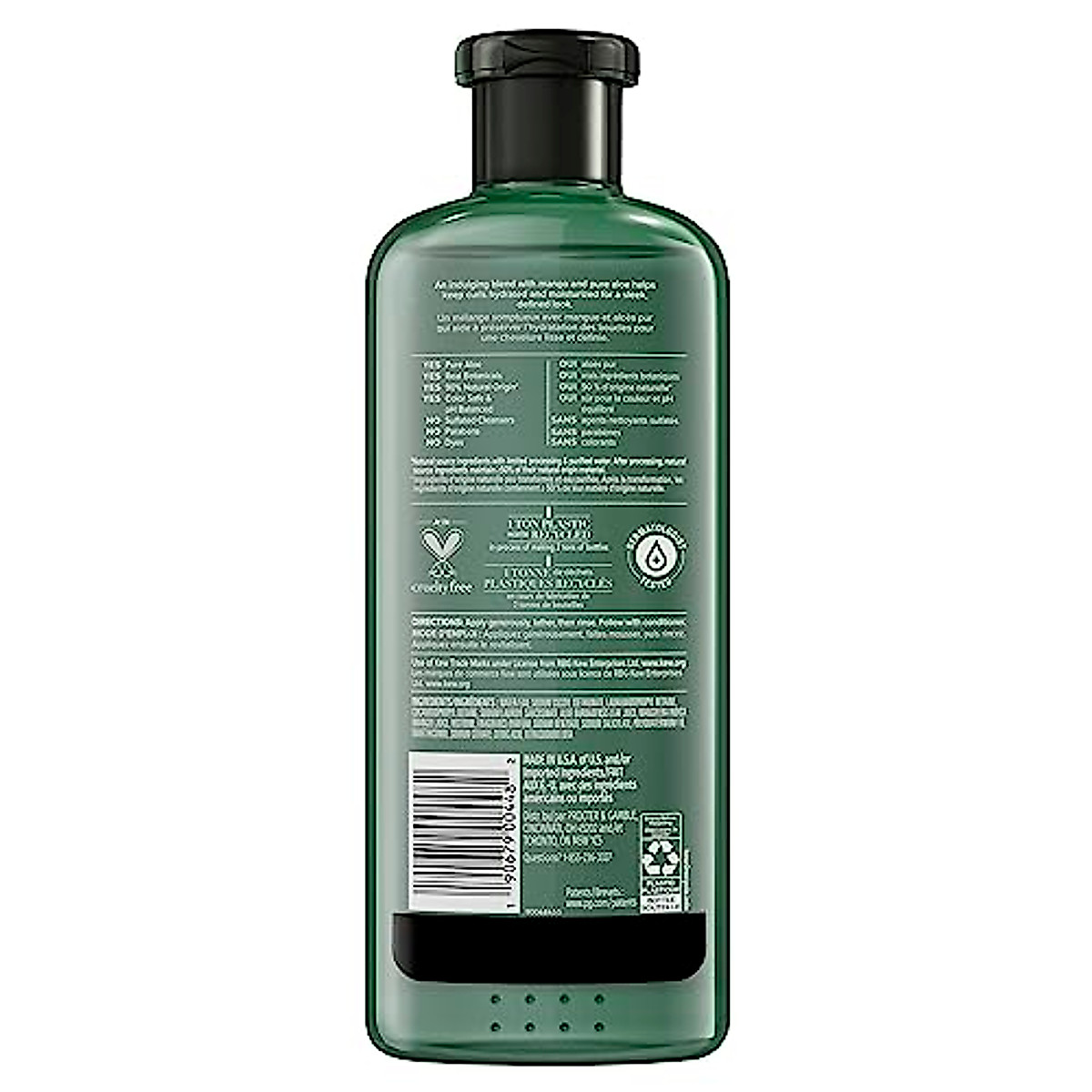 Herbal Essences Bio: Renew Potent Aloe + Mango Conditioner for Curly Hair 13.5 Fl Oz, 5.523 Fl Oz