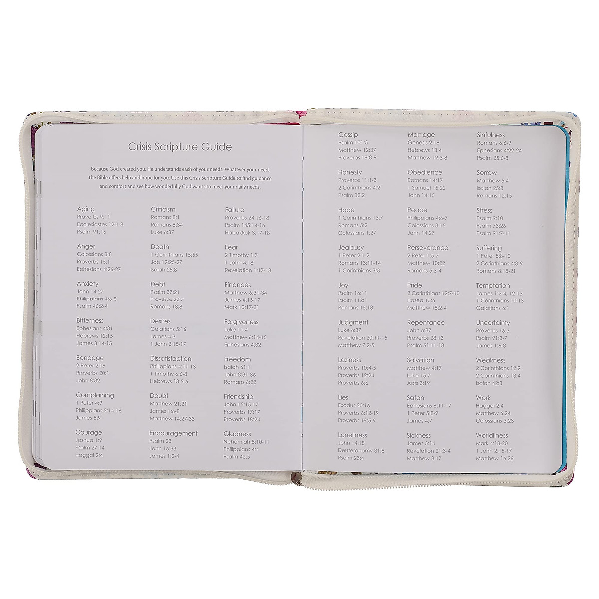 Christian Art Gifts 2023 - 18-Month Women's Faux Leather Personal Planner with Zipper Closure: His Mercies Are New Every Morning - Lamentations 3:22-23, Aug 2022-Jan 2024, Multicolored Floral, Large