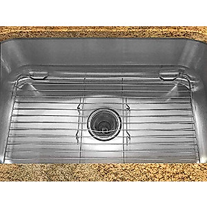 Better Houseware Extra Large Sink Protector Grid, Stainless Steel (24-1/8” x 12-5/8” x 1)
