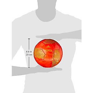 Unisex-Adult Training Predator Ball Solar Red/Team Solar Green/Red 5