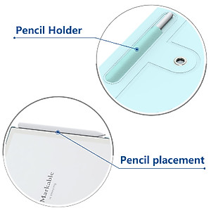 E NET-CASE Slim Lightweight Book Folio Case Cover for Remarkable 2 10.3 inch Digital Paper(2020 Released) with Pen Holder-Sky Blue