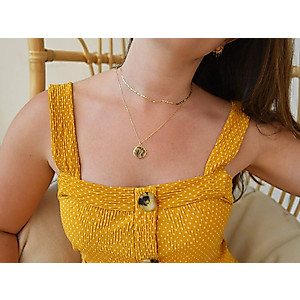 Climate Change Awareness [925 Sterling Silver w/18K Gold Plating] Necklace - Pro Globe/Save The Planet - Eco-Friendly Jewelry Also for Digital Nomad Women w/Wanderlust