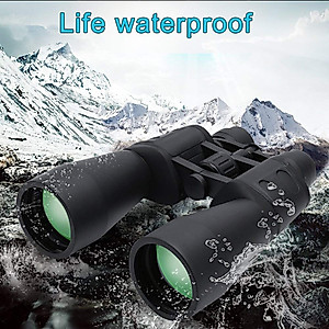 Binoculars for Adults 10-380X100 High Powered Binoculars with Clear and Durable BAK-4 Prism FMC Lens for Bird Watching Travel Hunting Concerts for Adult Bird Watching Outdoo