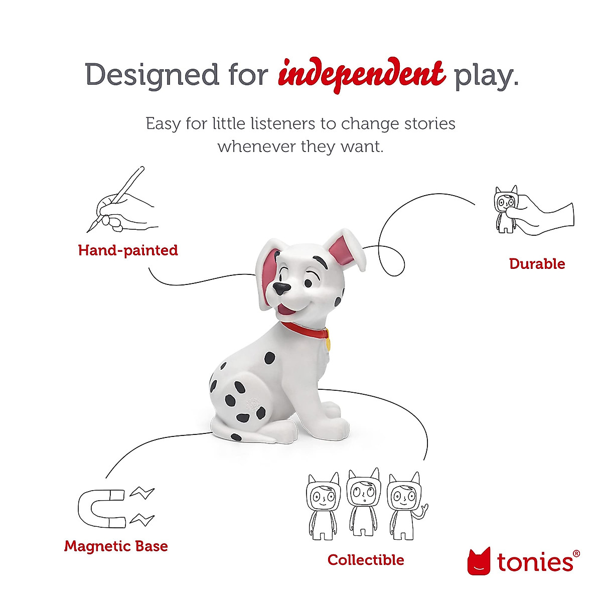 Tonies 101 Dalmatians Audio Play Character from Disney