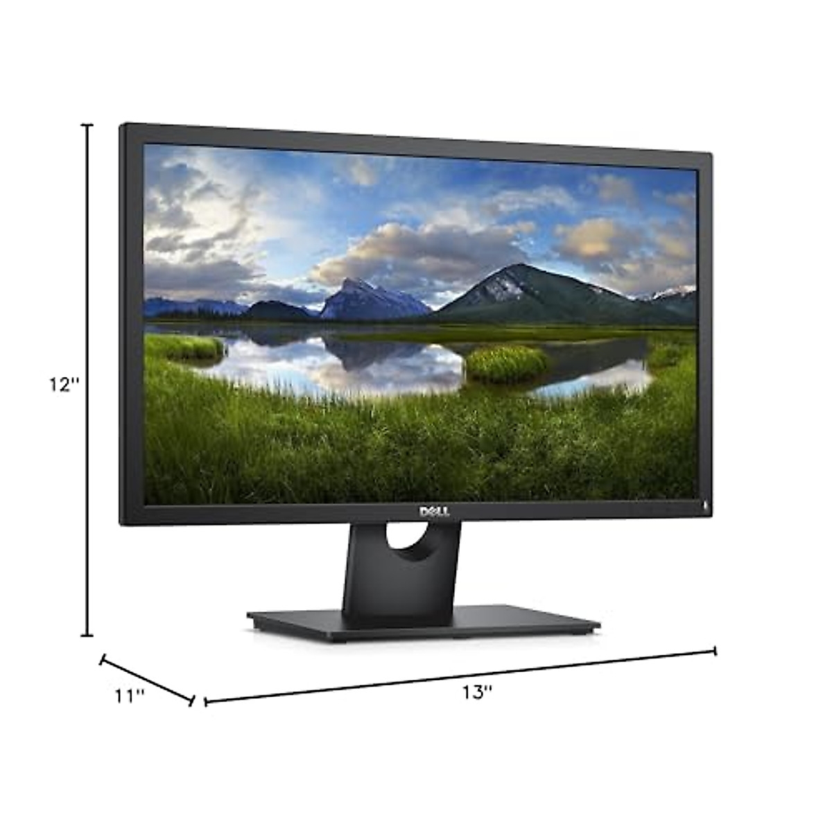 Dell E Series 23-Inch Screen LED-lit Monitor (Dell E2318Hx), Black