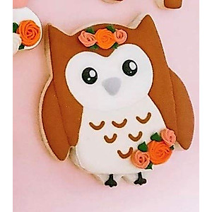 Cute Owl Cookie Cutter, 3.5" Made in USA by Ann Clark