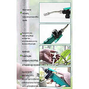 Angstmeier Pressure Washer Gun Used for Gardening, Watering, Cleaning Vehicles, Gardens, Car Floors, Doors, Windows, Garages, Water Spray Cleaners (30cm)