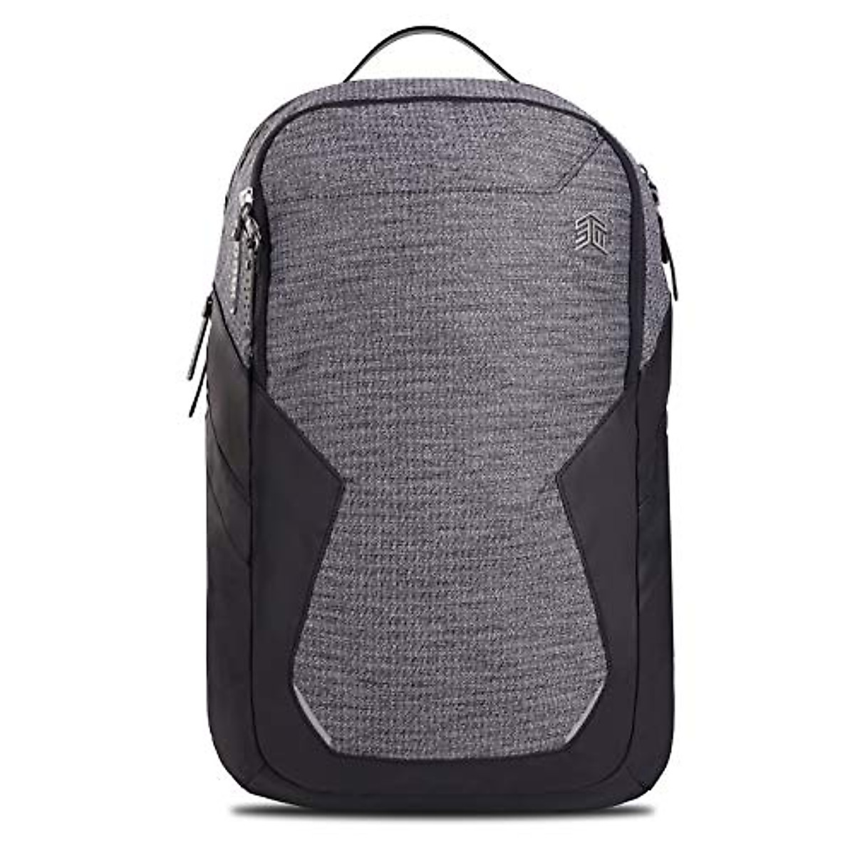STM Myth 28L Backpack - Durable, Stylish, and Laptop Backpack for Men and Women with Pockets - Fits 15" Laptop and 16" MacBook Pro with Laptop Protection - Granite Black (stm-117-187P-01)