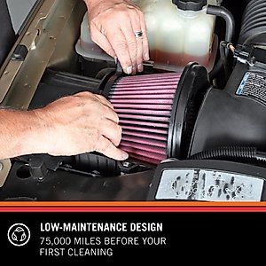 K&N Engine Air Filter: High Performance, Washable, Replacement Filter: Compatible with Select 1985-1996 BUICK/OLDSMOBILE/CHEVROLET/CADILLAC Vehicle Models (See Description for select models) E-0850