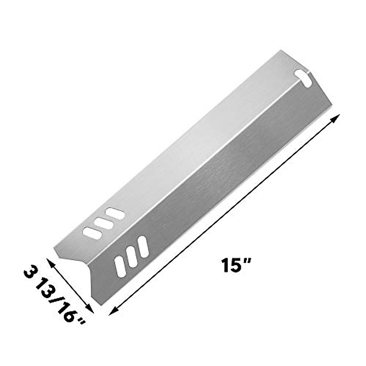Uniflasy 15 Inch Heat Plate for Backyard BY15-101-001-02, BY13-101-001-13, Dyna-Glo DGF493BNP, GBC1059WB,Uniflame GBC1059WB, DGF510SBP, Montana and More, 4 Pack