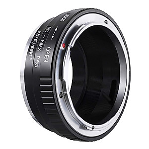 K&F Concept Lens Mount Adapter with Matting Varnish Design, Compatible for FD FL Lens to Sony NEX E-Mount Camera for Sony Alpha NEX-7 NEX-6 NEX-5N NEX-5 NEX-C3 NEX-3