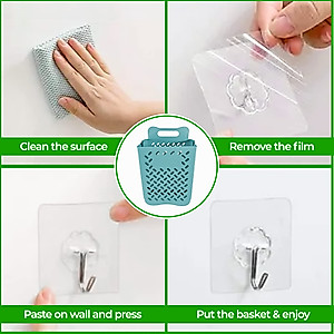 COZYVIBE Foldable Plastic Laundry Basket, Durable and Lightweight, Ideal for Home Storage