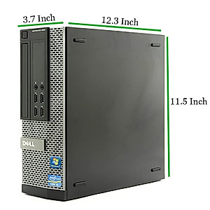 Dell OptiPlex 7010 SFF Computer Desktop PC, Intel Core i7 3.40GHZ Processor, 16GB Ram, 256GB SSD Drive, Wi-Fi & Bluetooth, HDMI, NVIDIA GeForce GT 1030 2GB DDR5, Windows 10 (Renewed)