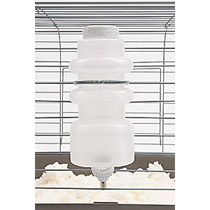 Lixit Top Fill No Drip Water Bottles for Rabbits, Ferrets, Hamsters, Guinea Pigs, Rats, Chinchillas and Other Small Animals (32 Ounce, Granite)