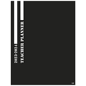 Teacher Planner UK 2023 2024: UK calendar - Review your daily priorities at the beginning of each day - UK calendar