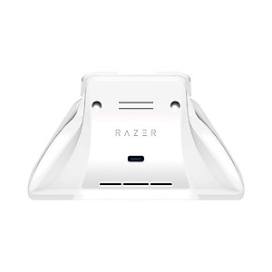 Razer Universal Quick Charging Stand - Quick Charger for Xbox Controllers (Universal Compatibility, Magnetic Contact System, Matches Your Xbox Controller, One-Handed Navigation) White