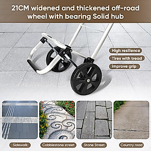 2-in-1 Foldable Utility Cart,Bumkimue Portable Grocery Shopping Cart with Wheels, Removable Waterproof Bag, Collapsible Lightweight Large Capacity Hand Truck for Supermarket,Grey, Gray