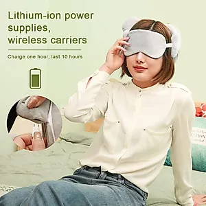 DEARBABY 2 in 1 Travel Pillow and Eye Mask,Kids Adult Soft Plush Novelty Pillow Cushion Eye Mask Combo Supports The Head,Neck and Chin-for Airplane,Train,Car or Outdoor,Camping,Hiking (Koala)