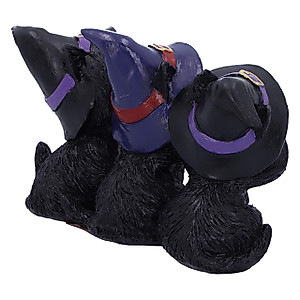 Nemesis Now Three Wise Black Cats See No Hear No Speak No Evil Familiar Figurine,11.5cm
