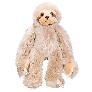Speedy The Sloth 16-Inch Plush Toy – Soft & Cuddly Stuffed Animal, Adorable Realistic Sloth Plushie for Kids & Adults, Hugging Companion, Ideal Gift for Birthdays, Holidays & Collector