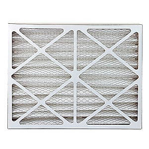 Filterbuy 20x25x4 Air Filter MERV 8 Dust Defense (2-Pack), Pleated HVAC AC Furnace Air Filters Replacement (Actual Size: 19.38 x 24.38 x 3.63 Inches)