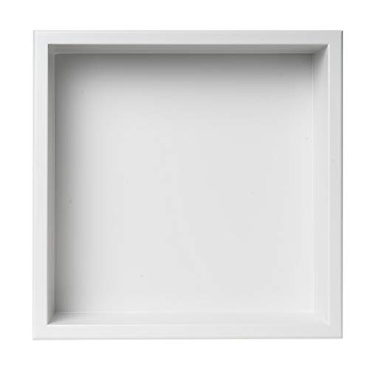 ALFI brand ABNC1616-W Shower Niche, 16"L x 16"W x 4"H, Matte White