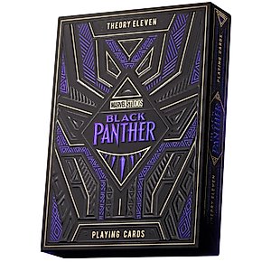 MJM Black Panther Playing Cards by theory11