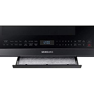 Samsung Black Stainless Steel Over-The-Range Microwave