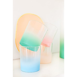 Sugar & Cloth Ombre Plastic Pitcher & Tumbler Set, 5 Piece