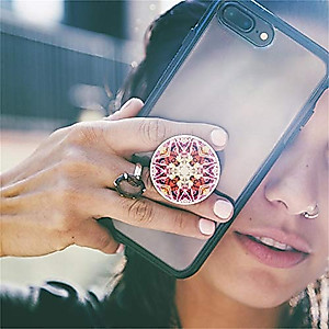 Foldable Cell Phones Stand and Tablets Holder ( 3 Pack ) - Heart Rose Gold Geometric