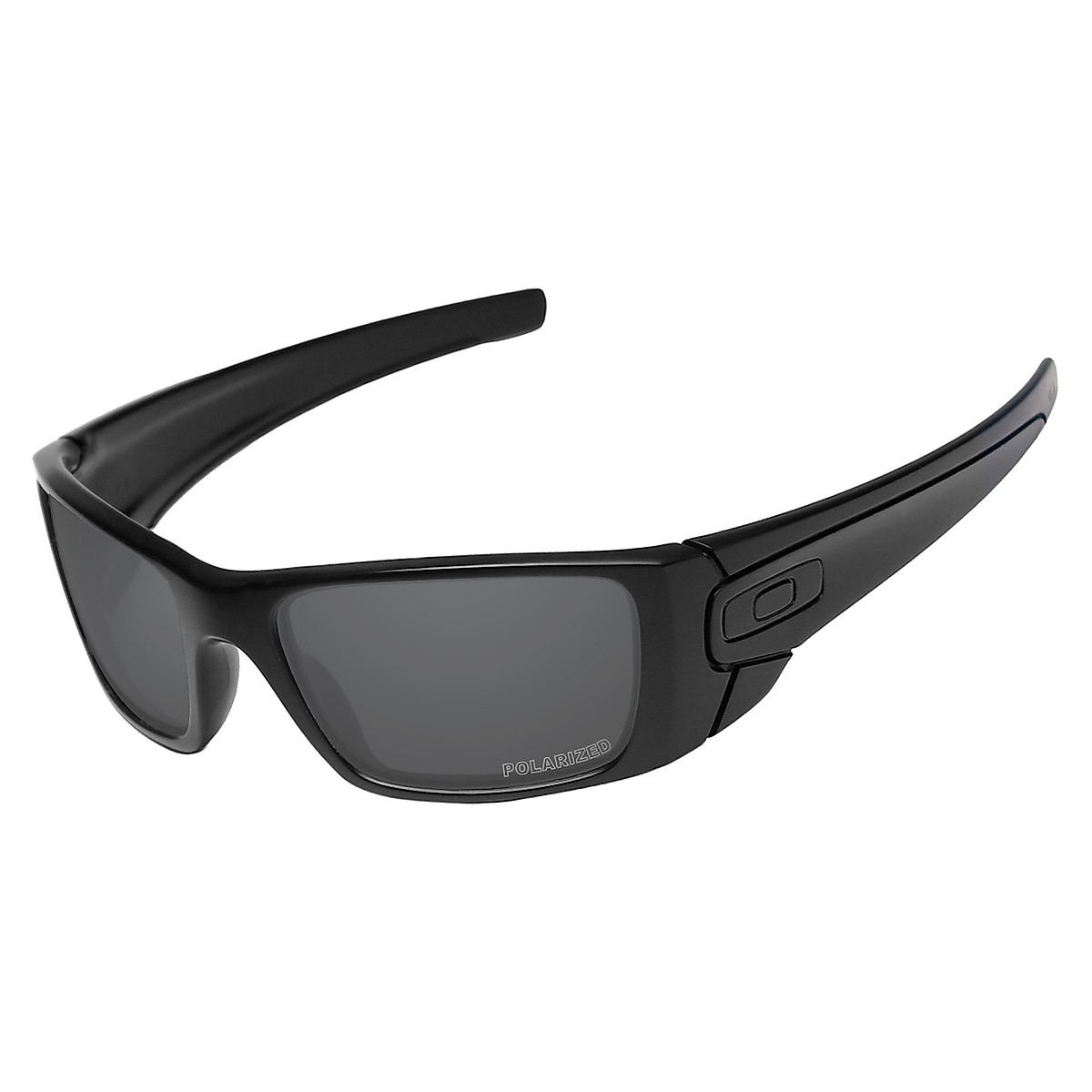 PapaViva Replacement Lenses for Oakley Fuel Cell OO9096 Sunglasses Black Grey - Polarized