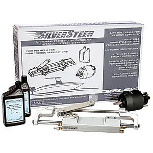 Uflex SilverSteer™ Outboard Hydraulic Tilt Steering System - UC130 V1