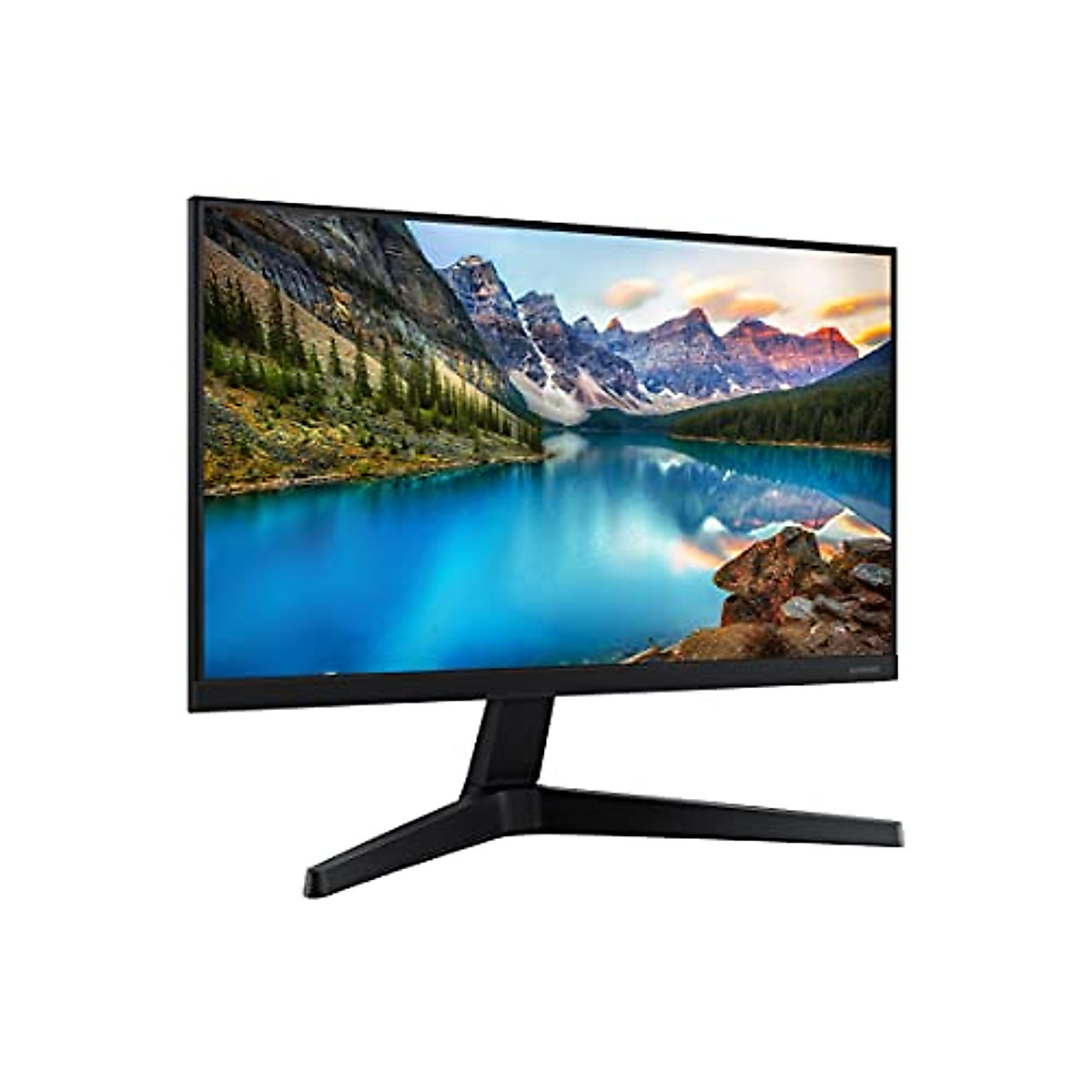 SAMSUNG T37F Series 24-Inch FHD 1080p Computer Monitor, 75Hz, IPS Panel, HDMI, Display Port, VESA Compatible, 3 Yr WRNTY (LF24T374FWNXGO),Blue/black