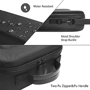 Zaracle Hard Travelling Case Storage Case Protective Pouch Bag Carrying Case for Oculus Quest 2 and Oculus Quest All-in-one VR Gaming Headset (Black) …