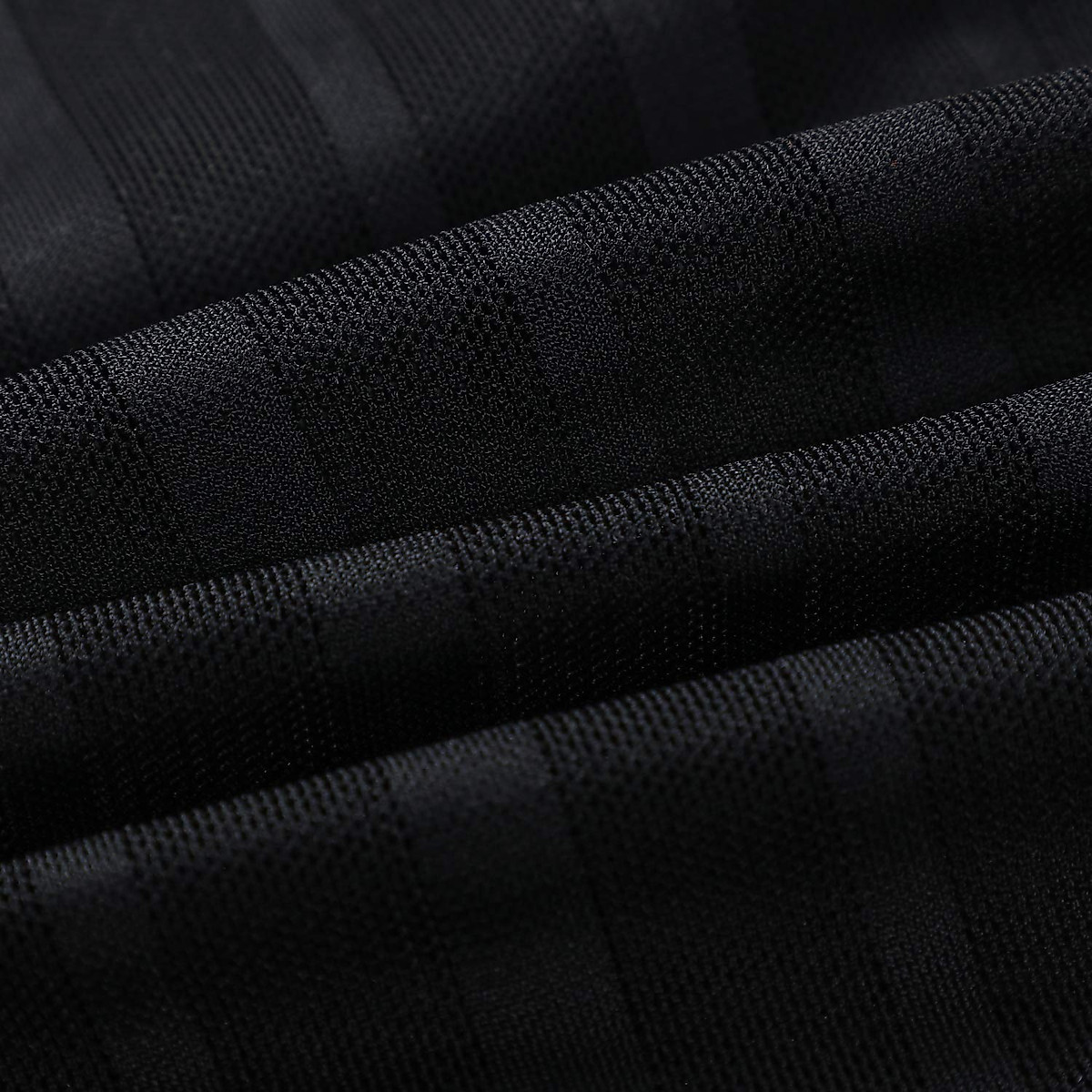 JARAZIN Transgender Tomboy FTM Zipper Stripe Mesh Elastic Half Breathable Chest Binder for Women (Black, 6X-Large)