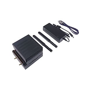 youyeetoo Jetson AGX Xavier Kit, with 8-Core Carmel ARM 64-bit CPU, 32GB LPDDR4X + 32GB eMMC, 32 TOPs AI Performance, NVDLA Engine, 5 TFLOPS 10 TOPS (INT8)