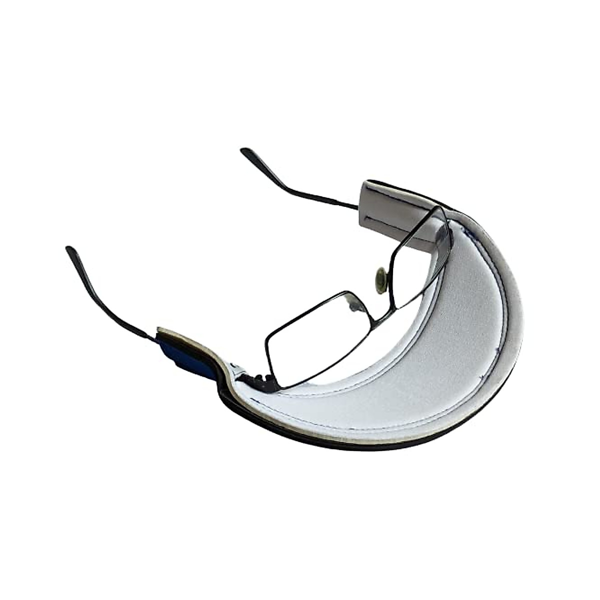 TwoShade Strapless Reversible Sun Visor Golf Tennis Beach Hat Mens Womens Two Shade Blue/White