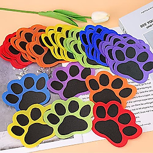 48 Pcs Carpet Markers Floor Dots, Paw Prints Carpet Dots for Teacher Supplies Elementary School Kindergarten Daycare Classroom Decoration