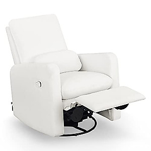 Delta Children babyGap Cloud Recliner with LiveSmart Evolve - Sustainable Performance Fabric, Artic