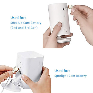 KAROTTO Solar Panel for Ring Camera,Solar Charger Compatible with Ring Stick Up Cam Battery and Ring Spotlight Cam Battery Battery,Output 3.8W/6V Barrel Plug (1PACK)