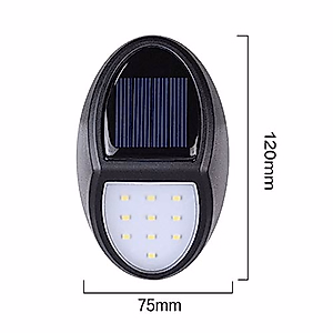 ZJHYXYH Solar Light New Upgrade Outdoor Solar Light PIR Motion Sensor Waterproof Wall Light Solar Solar Light Garden Accessories