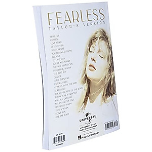 Taylor Swift - Fearless (Taylor's Version) Piano/Vocal/Guitar Songbook