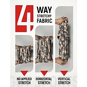 GOT Sports UPF 50+ Balaclava Ski Mask - Windproof Balaclava for Cold Weather Men Women - Snowboard, Motorcycle Sheisty Mask (Digi Mud)