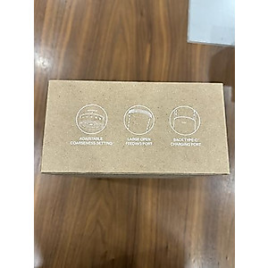 Electric Salt and Pepper Grinder Set with 4.5oz Large Capacity, Stainless Steel Rechargeable Salt and Pepper Grinder with 1.8" Wide Mouth, Storage Base,Adjustable Coarseness, and One-Hand Operation