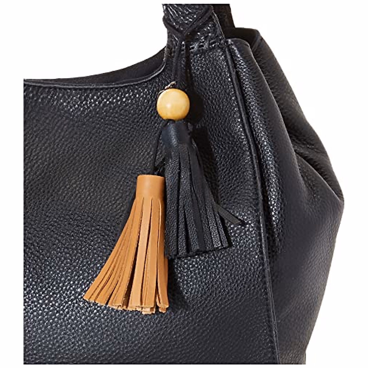 The Sak womens Huntley Leather Tote, Black, One Size US