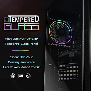 Periphio Hydra Prebuilt Gaming PC Computer - GeForce GT 1030 (2GB) Graphics | Intel Core i5-6500 (3.6GHz Turbo) | 1TB Solid State SSD | 16GB DDR4 RAM | Windows 10 Gaming Desktop | WiFi + BT (Renewed)