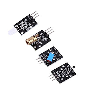 37 in 1 Sensor Modules Kit,Electronic Components kit,detect Temperature, Humidity, Sound, Light, Infrared, Motion,for MCU Education User with Box